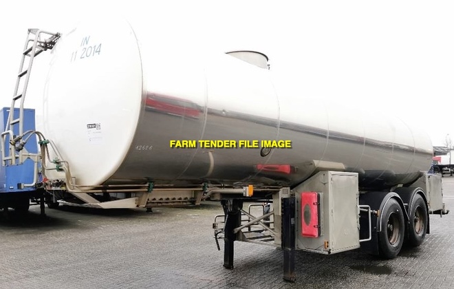 WANTED Milk Tanker/Trailer 25000L maximum | Farm Tender