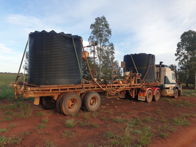 36Ft McGrath Trailer With Tanks | Farm Tender