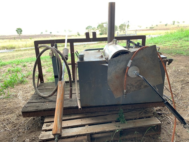 Weed Steamer | Farm Tender