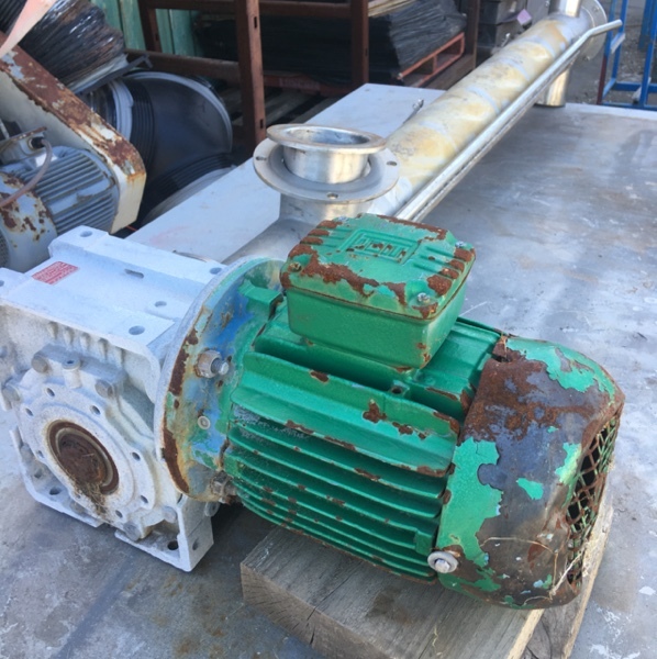 Stainless steel cased unloading auger | Farm Tender